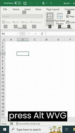How to remove and restore Gridlines in #microsoftexcel in seconds #shorts