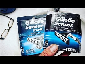 Gillette Sensor vs. Sensor Excel — average guy tested #APPROVED
