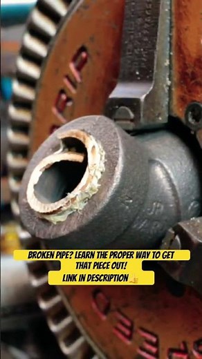 How to Remove a Broken Pipe Thread
