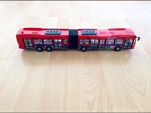 Children’s Chad Valley Motor City Express Red Toy Bendy Bus #bus #chadvalley #toysworlduk
