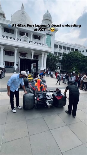 A once-in-a-lifetime moment at KCT 🏁 Max Verstappen’s Red Bull Formula 1 car making its way onto our campus—pure engineering, speed, and legacy unloading right in front of us. From racetrack glory to college grounds, this is motorsport history up close. 🔥🏎️ #f1 #redbull #maxverstappen | Life at KCT