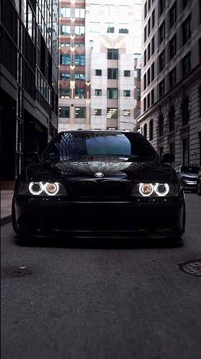 Epic Modified Black BMW M5 E39 with BBS Rims | Custom Upgrades, V8 Power & Lowered Stance #bmw #m5