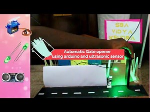 Automatic Gate Opener using Arduino and Ultrasonic Sensor