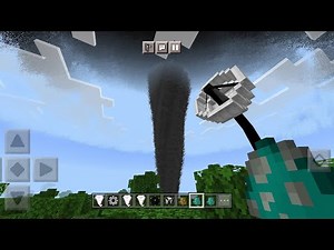 Realistic Tornado (Weather) MOD Update in Minecraft PE
