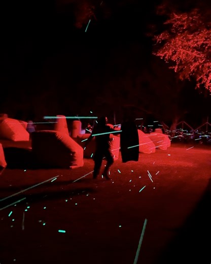 We need to try glow-in-the-dark paintball 🔥🎨 | SPORTbible