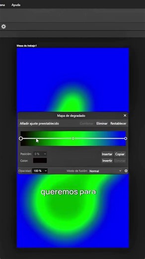 Aprende a hacer el efecto heatmap o mapa de calor en Affinity