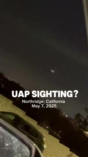 Misterio en Northridge: Objeto Volador No Identificado