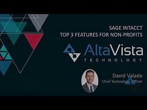 Top 3 Sage Intacct Cloud Accounting Features for Nonprofit Organizations