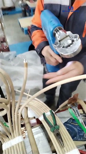 Installing the pad mounted transformer tap changer