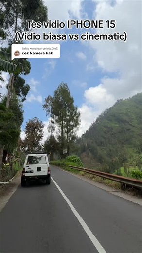 Membalas @yellow_3to3 Lebih suka yg cinematic atau yg biasa gengs??? #iphone #camera #iphone15 #iphonepink💕