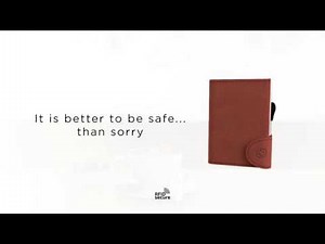 C-Secure RFID card holder & wallet
