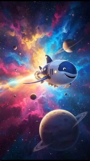 Cosmic Geometry: A Tapestry of Light and Color