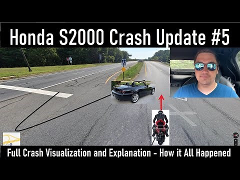 Honda S2000 Crash: Accident Breakdown! Full Crash Visualization and Explanation S2K Crash Update HD