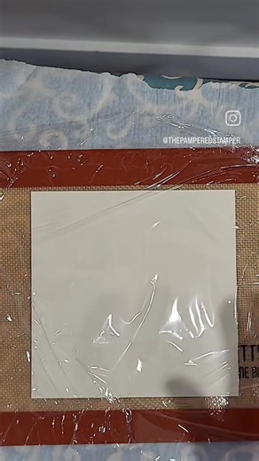 Here is the video showing you how to make a napkin card! As a team we did a napkin exchange so that we could make lots of different cards. #thepamperedstamper #stampinupcanada #handmadechristmas #tipsandtricks | The Pampered Stamper