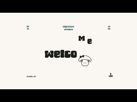 cute 'Retro Game' aesthetic: intro & outro templates | FREE FOR USE