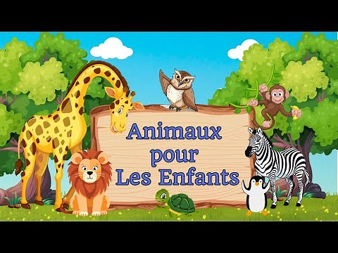 Learn Animal Names in French! | Les Animaux Pour Les Enfants | Learn French Vocabulary for Kids!