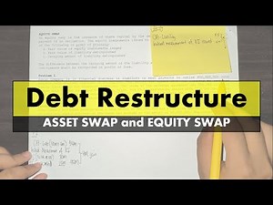 Intermediate Accounting 2 | Debt Restructure - Asset Swap and Equity Swap