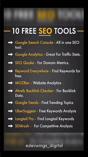 Top 10 FREE SEO Tools Every Marketer Must Use in 2025 | Boost Rankings & Traffic