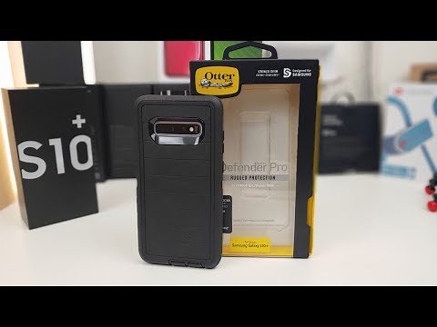 Samsung Galaxy S10 Plus- Otterbox Defender Pro Case