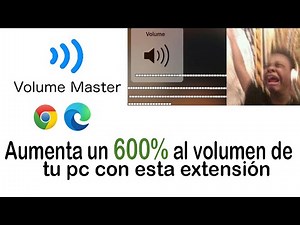 Aumenta el volumen en tu laptop un 600% más con esta extensión