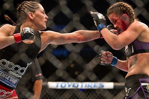 UFC fighter's ear explodes after being punched