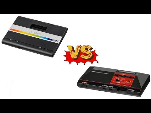 All Sega Master System Vs Atari 7800 Games Compared Side By Side