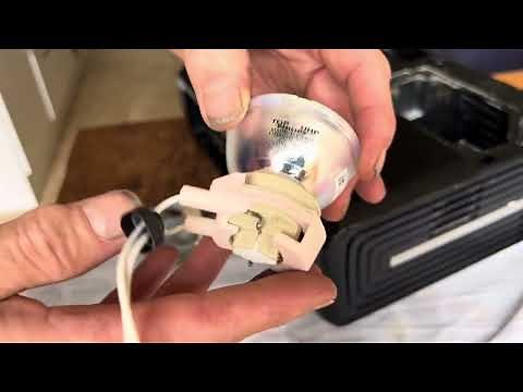 How to change Optoma projector bulb UHD50, UHD65. Where to buy replacement Optoma bulb.