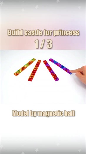 Magnetic Ball Castle Construction Tutorial