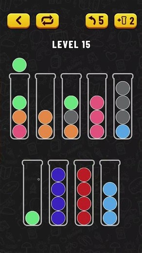 Ball Sort Puzzle Level 15