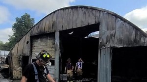 Car fire spreads to multiple cars, building at Rustburg auto shop