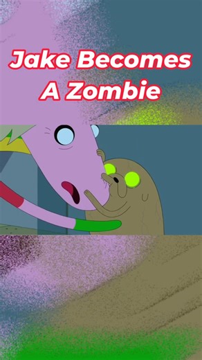 Jake Turns Into a Zombie #adventuretime #shorts