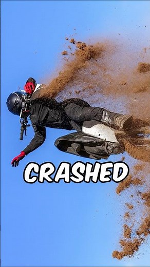 Biker Takes Corner Too Fast! 😱