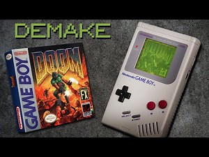 What would Doom look like on the original Game Boy? Ti-89 calculator graphics + 8-bit music