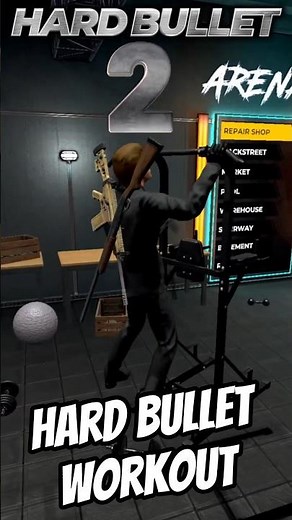 Get your VR workout on in Hard Bullet #hardbullet #VR #quest3