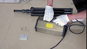 DATOU Infrared Paint Curing Lamp 1000W Shortwave Car Curing Light Paint Curing Dryer with Bracket (70-160cm) (110V US plug)