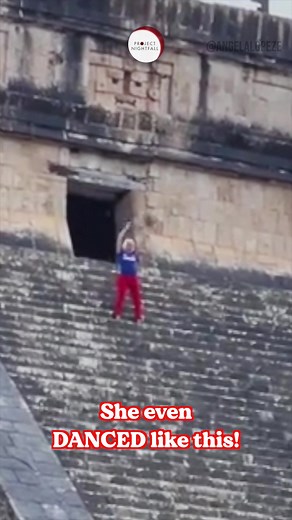 Insensitive Tourist Climbs Mayan Pyramid: Culture Respect Fail