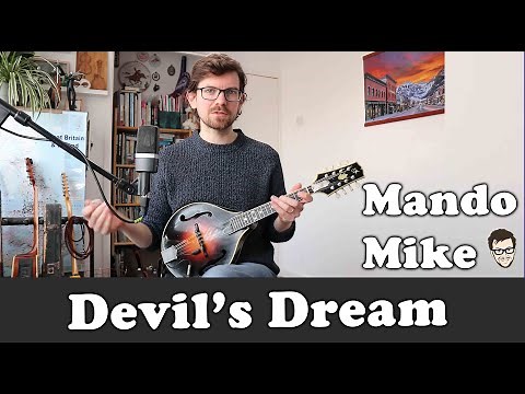 Devils' Dream - An Irish Hornpipe - Mandolin Lesson (Advanced)
