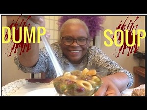 HOME-MADE VEGETABLE SOUP| Mushrooms -Potatoes-Kidney beans and more