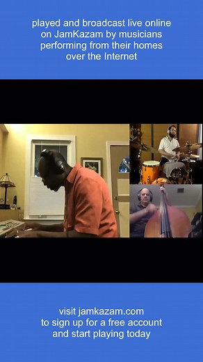 "Up Jumped Spring" by Freddy Hubbard, performed & broadcast live on JamKazam by Saltman Knowles, with the musicians playing from their homes over the Internet #jamkazam #musician #livemusic | JamKazam