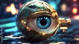 Unseen Threats: The Art of Digital Deception and Cyber Security Stock Video