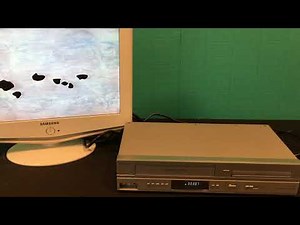 Philips DVP3345V DVD Player/VCR combo eBay demo #4