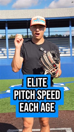 Elite Pitch Velocity at Each Age #baseball #60eraguy #pitching #velo | Joey Laurer