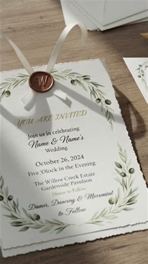 Modern Digital Invitation Card Templates | Editable Design