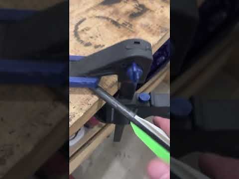 DIY: How to remove fletchings off carbon arrows more easily!