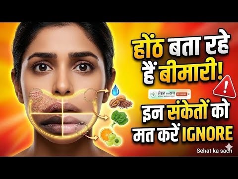 होंठ बता रहे हैं आपकी सेहत! 🔴 LIVE #HealthTips #SehatKaSach