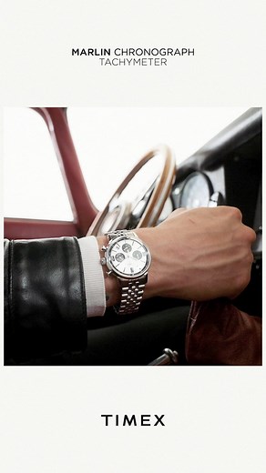 Marlin Chronograph Tachymeter - Timex's Finest Timepiece