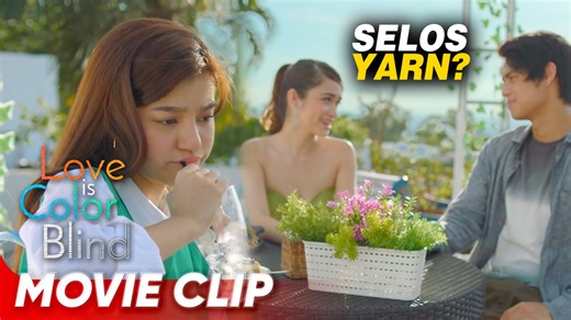 The reason for Ino seeing red | 'Love is Color Blind' Movie Clip Ino (Donny Pangilinan) bumps into museum curator Iris (Angelina Cruz), whom he credits for helping him see the color red. | ABS-CBN Film Productions Inc. (Star Cinema)