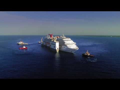 BOKA Vanguard loading Carnival Vista