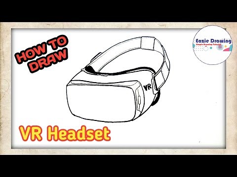 How to Draw VR Headset