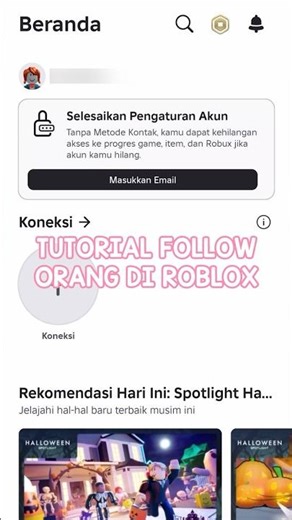 tutorial follow akun roblox biar bisa main bareng #roblox #robloxtutorial #robloxshorts #cellacil